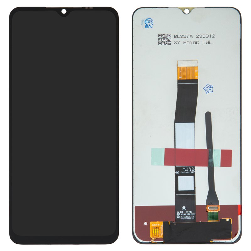 LCD compatible with Xiaomi Poco C40, Redmi 10C, (black, without frame ...