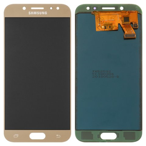 Pantalla LCD puede usarse con Samsung J530 Galaxy J5 (2017), dorado ...
